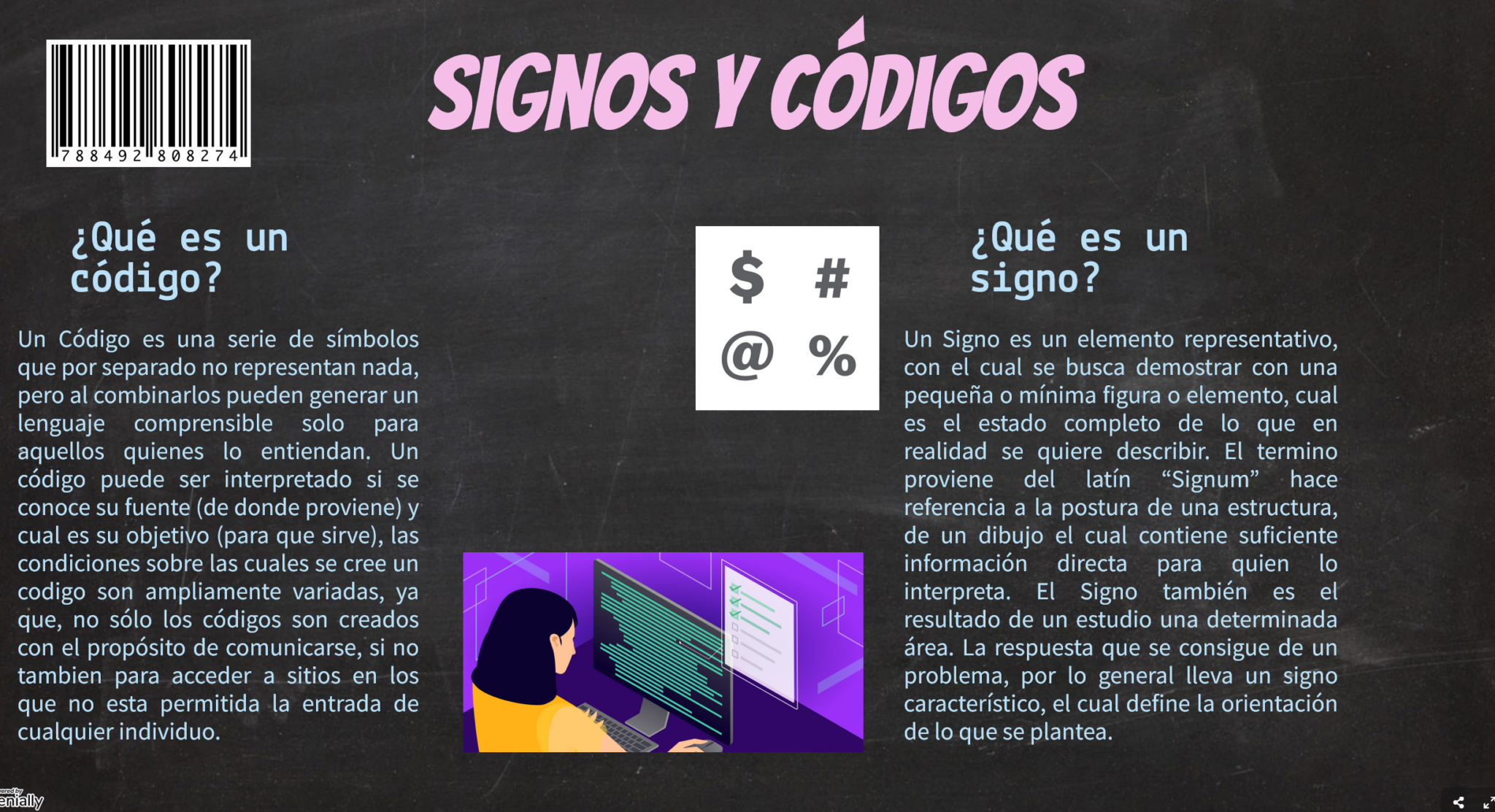 El Signo y el Código - HugoSoy